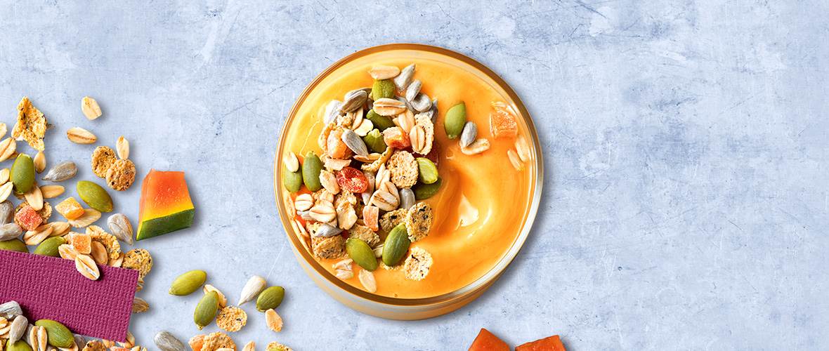 "Mango Mash” – smoothie med mango og havregryn | AXA