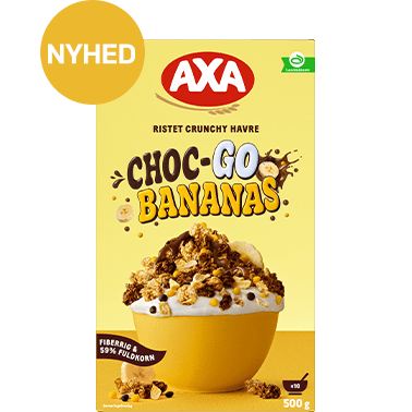 Choc-Go Bananas | AXA Morgenmad